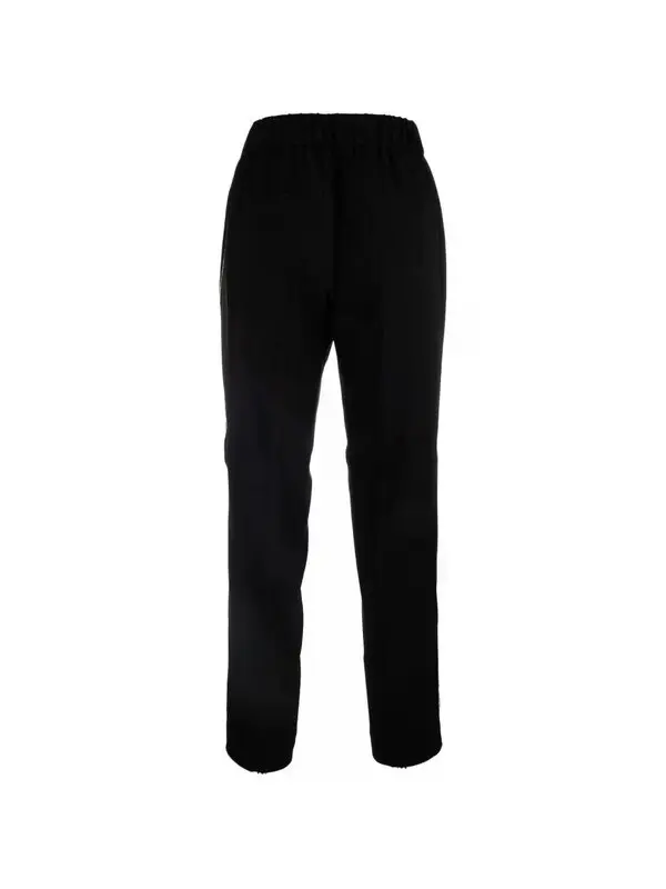 Peserico Elasticated-waistband Trousers - Black
