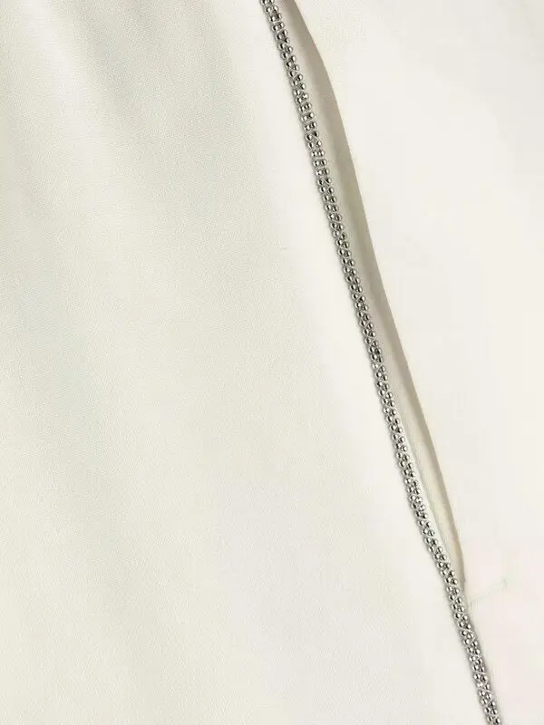 Peserico Monili-chain Trim Trousers - Neutrals