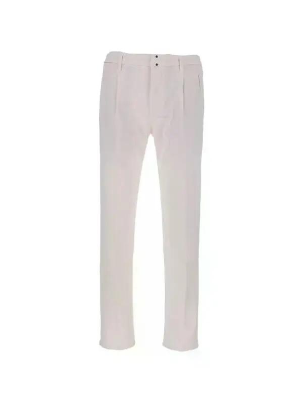 Incotex Twill Pleated Trousers - Neutrals