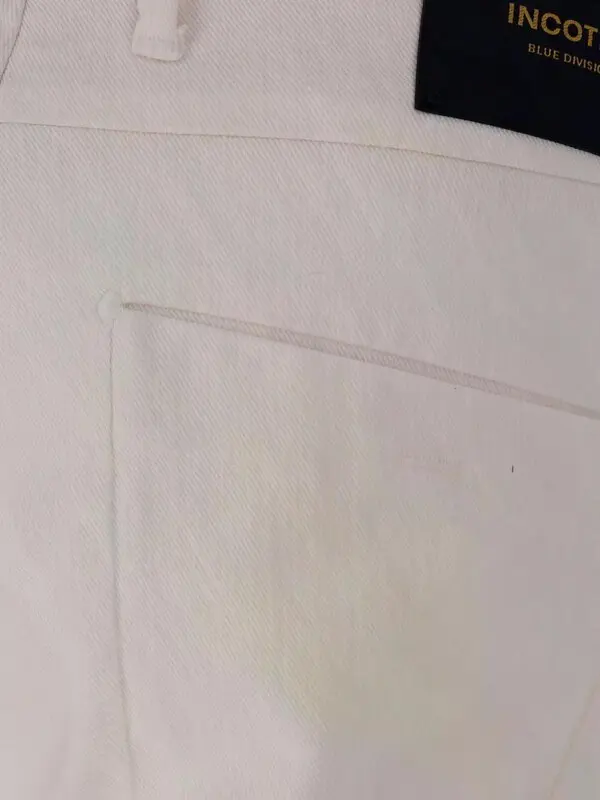 Incotex Twill Pleated Trousers - Neutrals