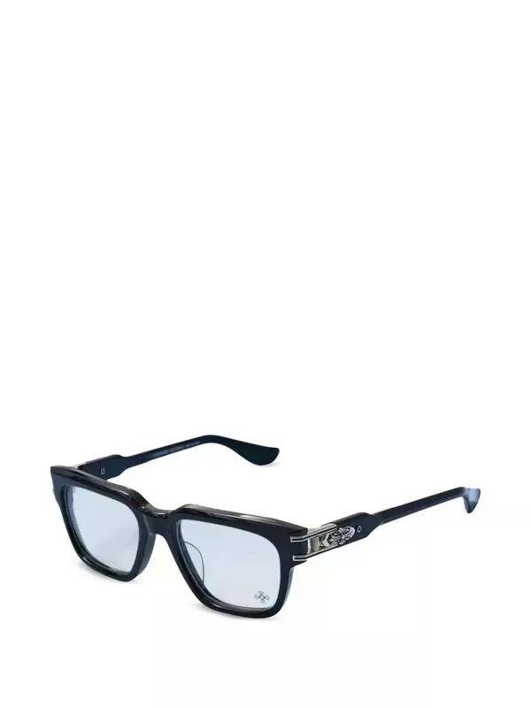 Chrome Hearts Bulge Square-frame Glasses - Black
