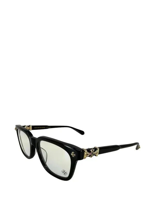 Chrome Hearts Cox Ucker Square-frame Glasses - Black