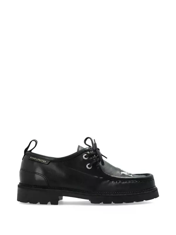 DUKE + DEXTER Moby Ny-embroidered Boots - Black