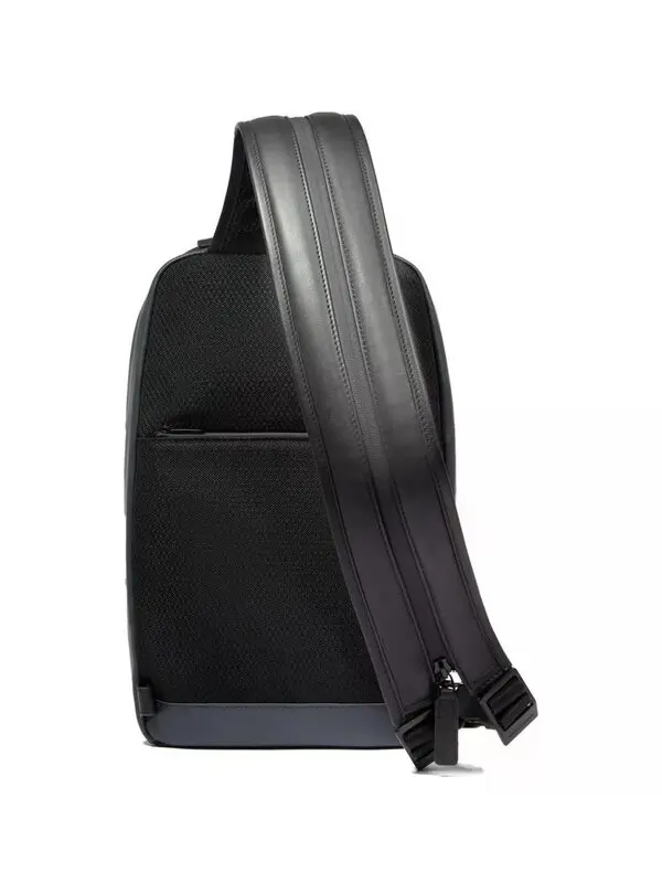 PIQUADRO Leather Convertible Backpack