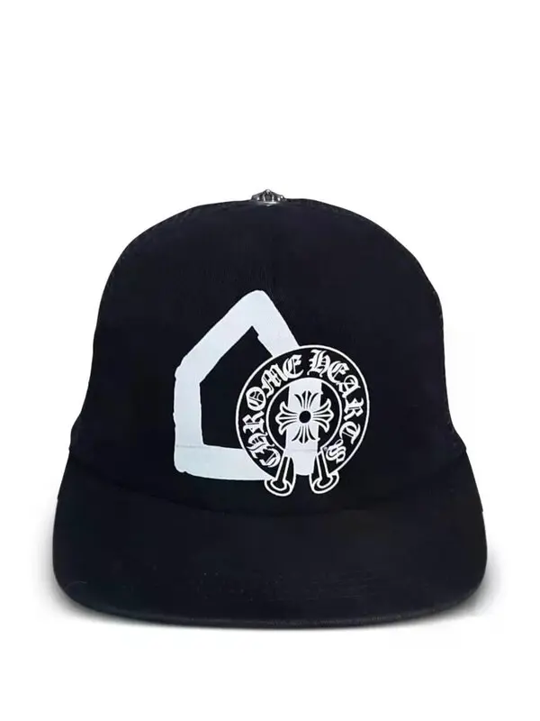 Chrome Hearts X Dover Street Market Logo-print Baseball Cap - Black