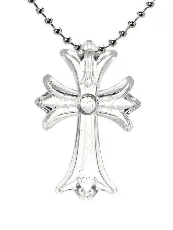 Chrome Hearts Cross Pendant Necklace - Silver