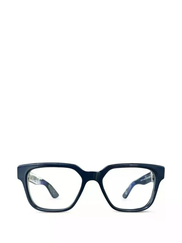 Chrome Hearts Vagillionaire Ii Square-frame Glasses - Blue