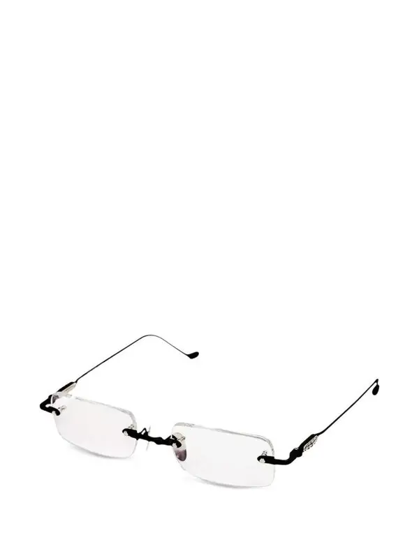 Chrome Hearts Soffffffffers Ii Eyeglasses - Black