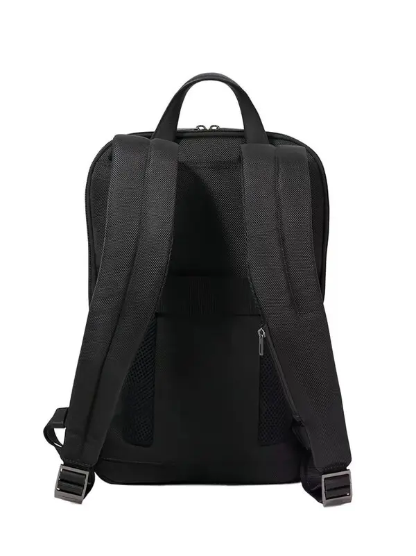 PIQUADRO Expandable Slim Backpack - Black