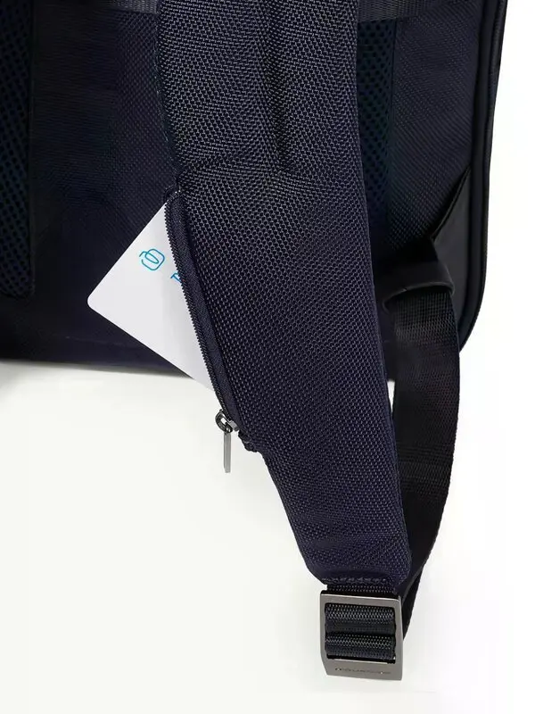 PIQUADRO Expandable Laptop Backpack - Blue