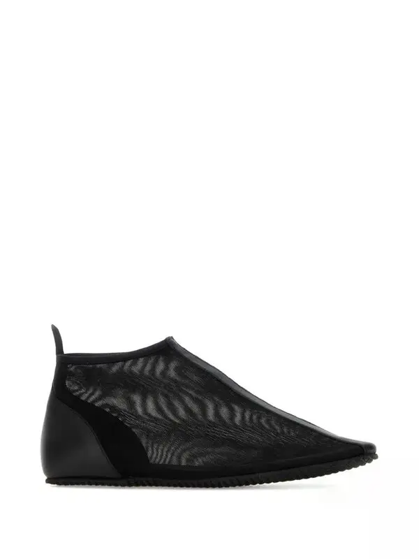 Gimaguas Mesh-panel Ankle Boots - Black
