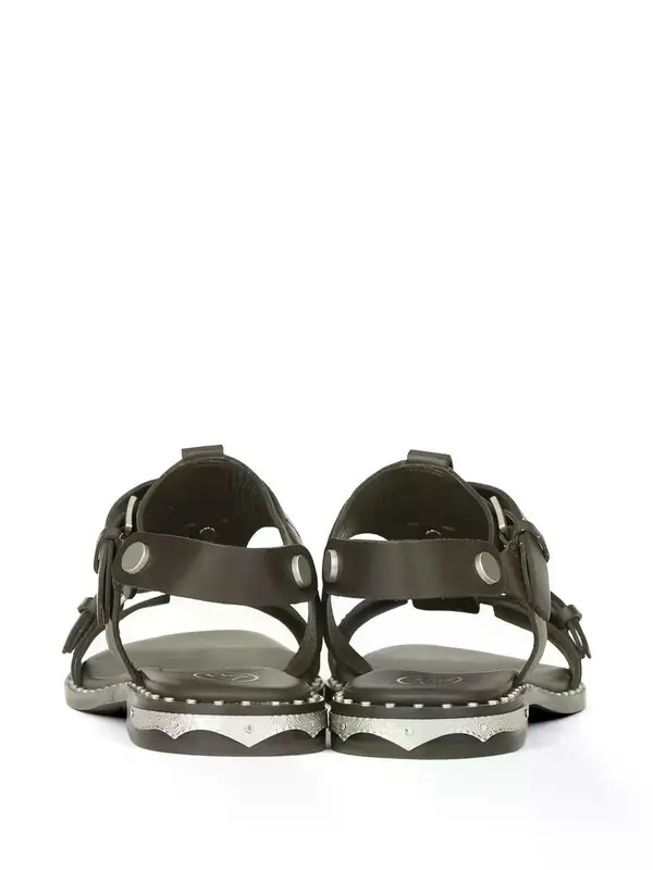 Ash Piper T-strap Sandals - Brown