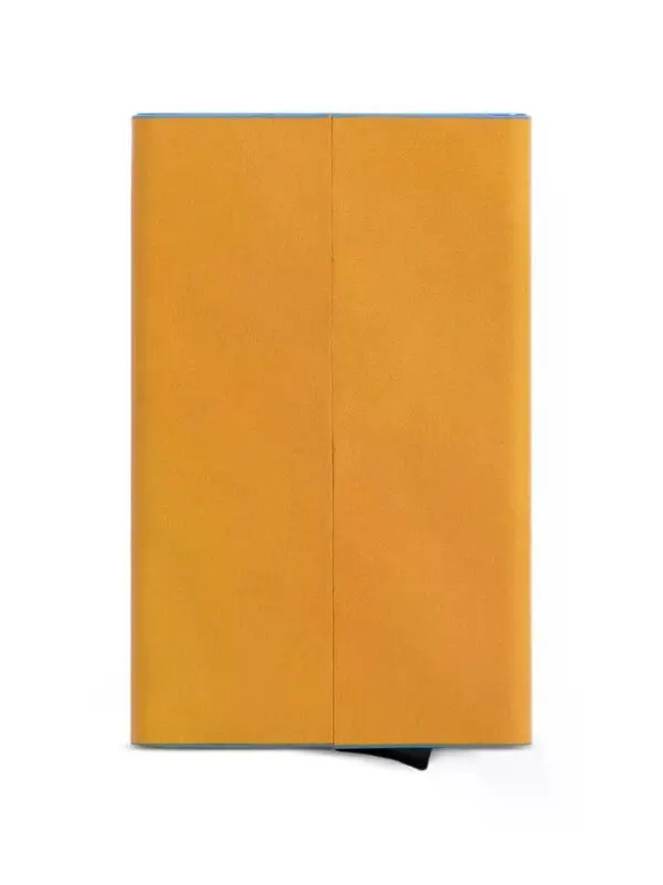 PIQUADRO Pop-up Rfid-protection Card Holder - Yellow