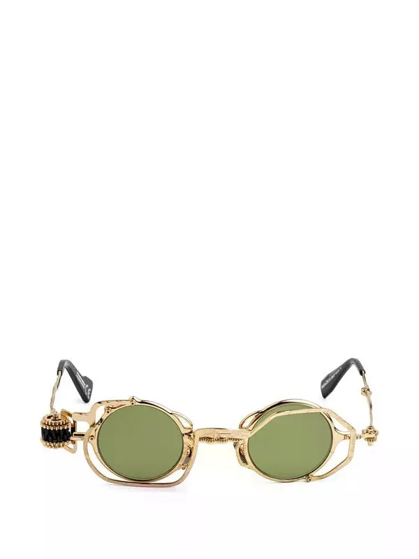 KUBORAUM Z50 Round-frame Sunglasses - Gold