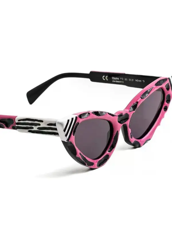 KUBORAUM Y3 Cat-eye Frame Sunglasses - Pink