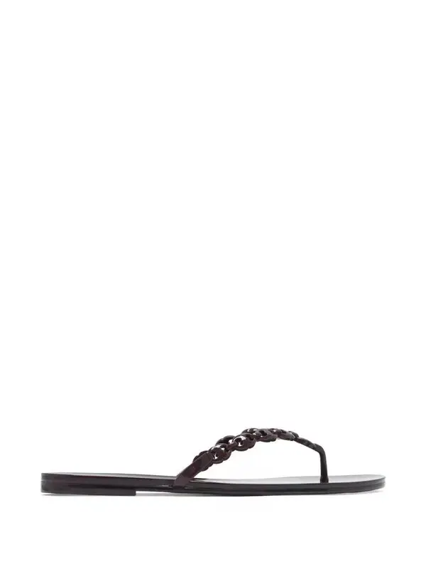 Tory Burch Gemini Link Jelly Flip-flops - Red