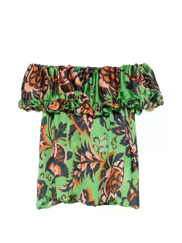 Etro Floral Print Blouse