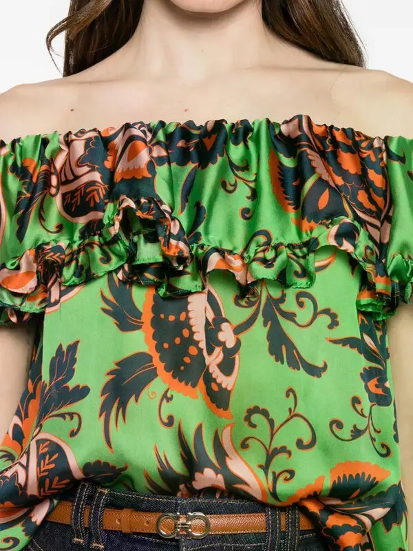Etro Floral Print Blouse