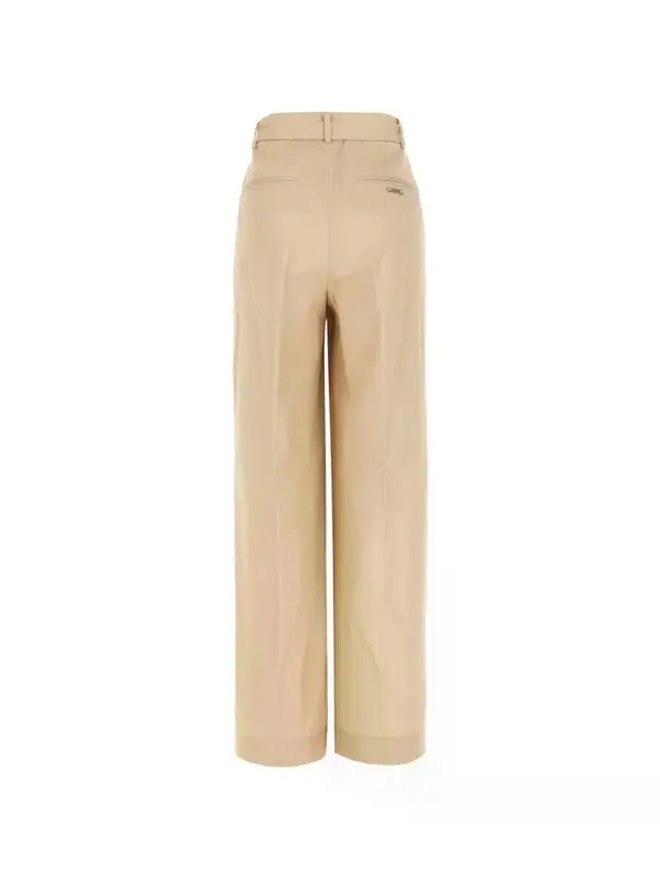 Iceberg Belted Pleated Trousers - Neutrals