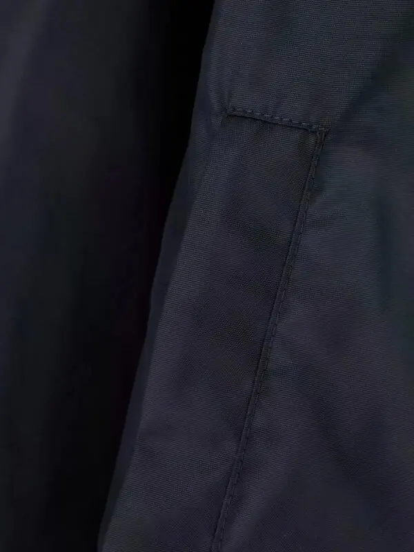 Iceberg Drawstring-cuff Hooded Jacket - Blue