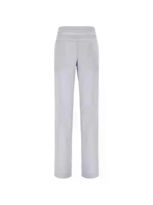 Iceberg Pleated-waistband Straight-leg Trousers