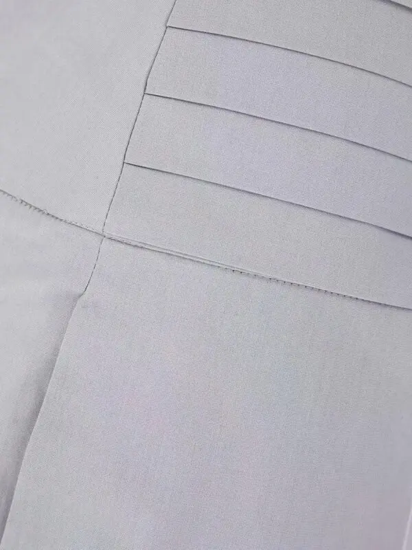Iceberg Pleated-waistband Straight-leg Trousers