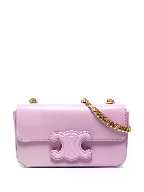 Celine Triomphe Chain Shoulder Bag - Pink