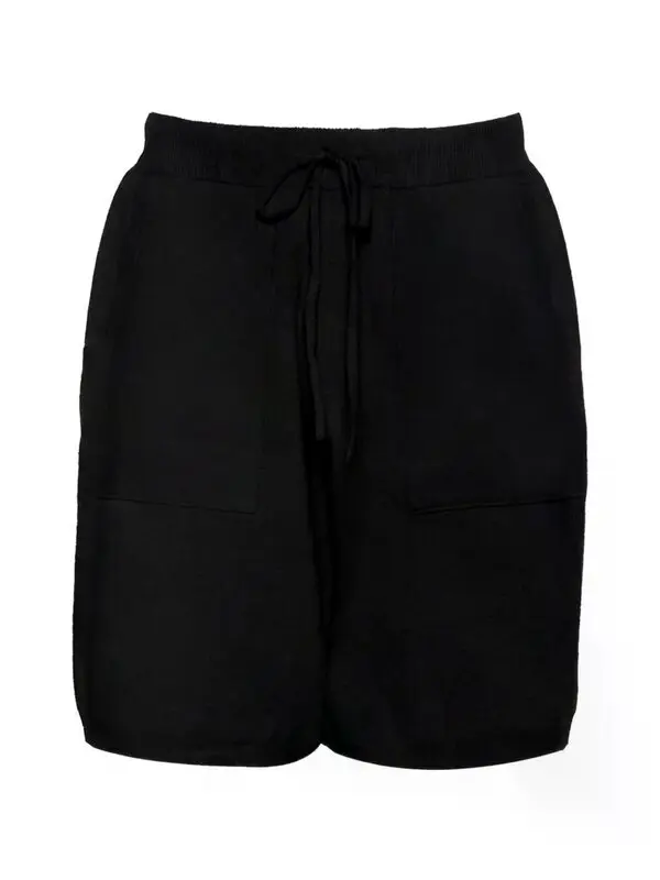LOW BRAND Drawstring-waistband Patch-pocket Shorts