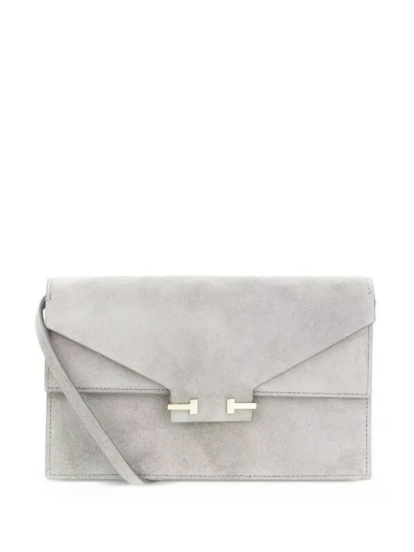 TOM FORD Mini Aube Shoulder Bag - Grey