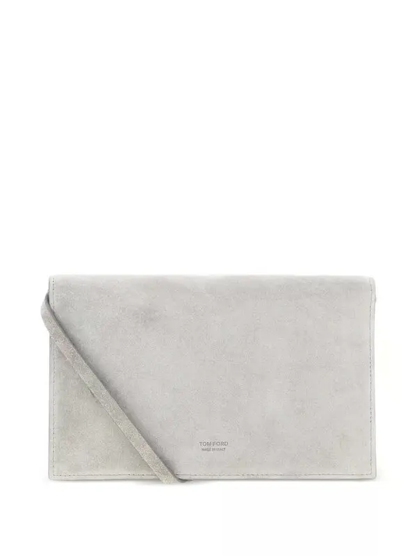 TOM FORD Mini Aube Shoulder Bag - Grey