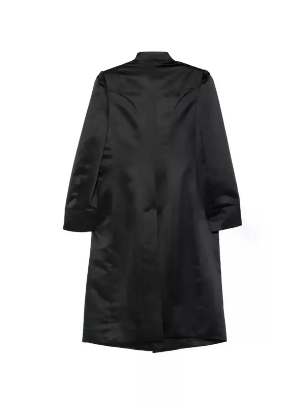 Noir Kei Ninomiya Sequin-embellished Bow-detail Coat
