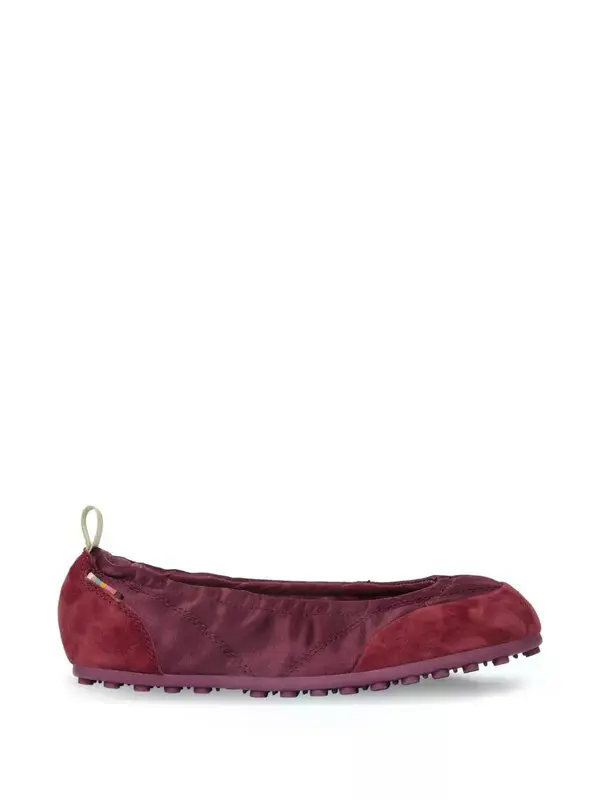Paul Smith Laguna Panelled Ballet Flats - Red