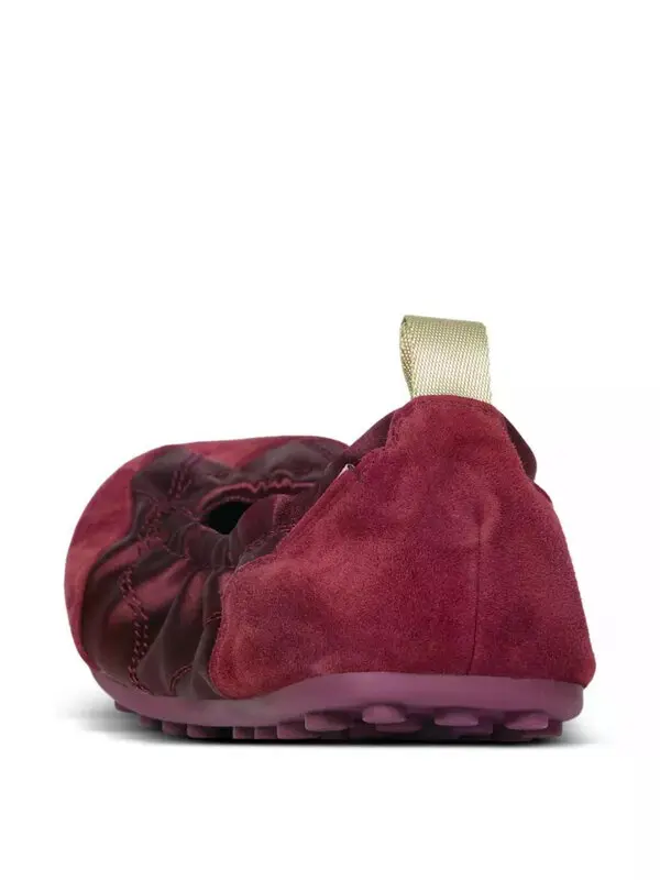 Paul Smith Laguna Panelled Ballet Flats - Red