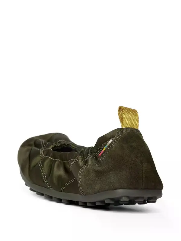 Paul Smith Laguna Panelled Ballet Flats - Green