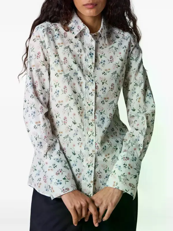 Paul Smith Liberty Floral Printed Shirt