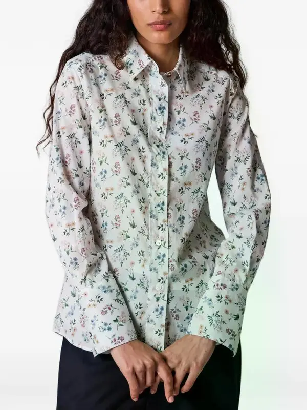 Paul Smith Liberty Floral Printed Shirt