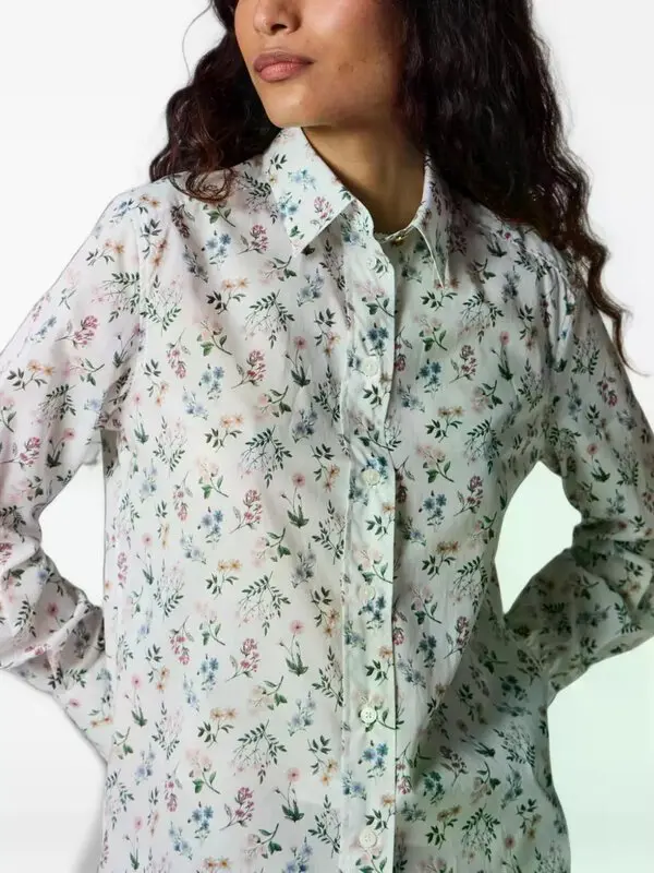 Paul Smith Liberty Floral Printed Shirt