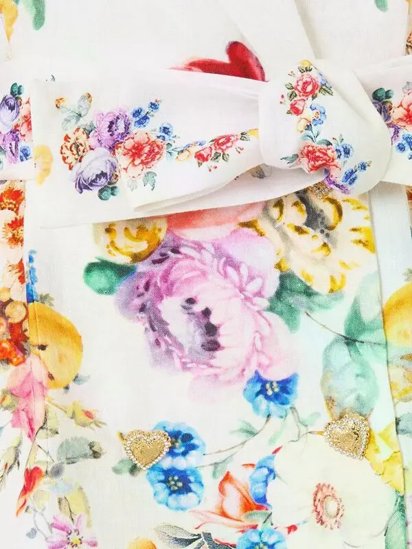 Camilla I Left My Heart In Granada Double-breasted Jacket - White