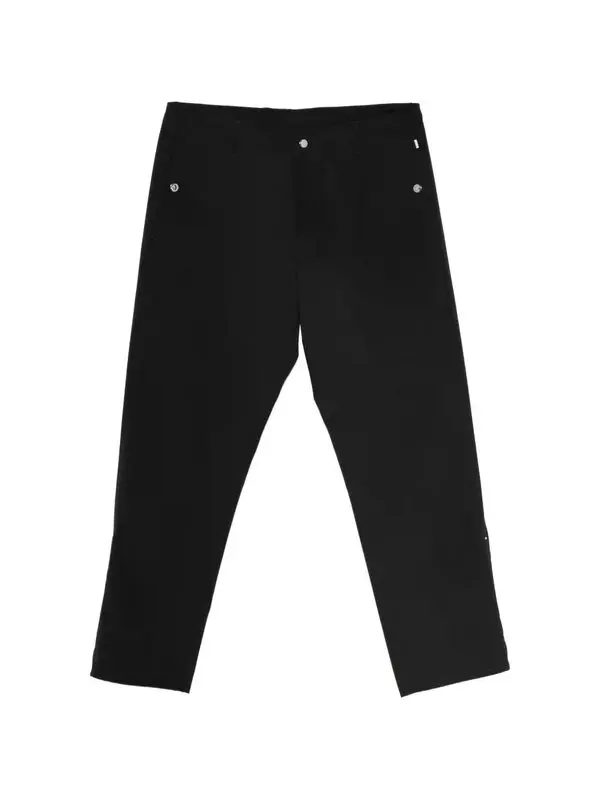 NEW YORK RESIDENT Lubbock Touch-strap Trousers - Black