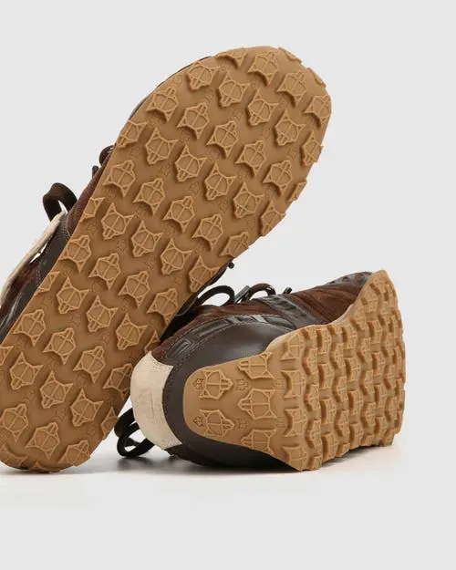 NAKED WOLFE Lapse Suede Sneakers - Brown