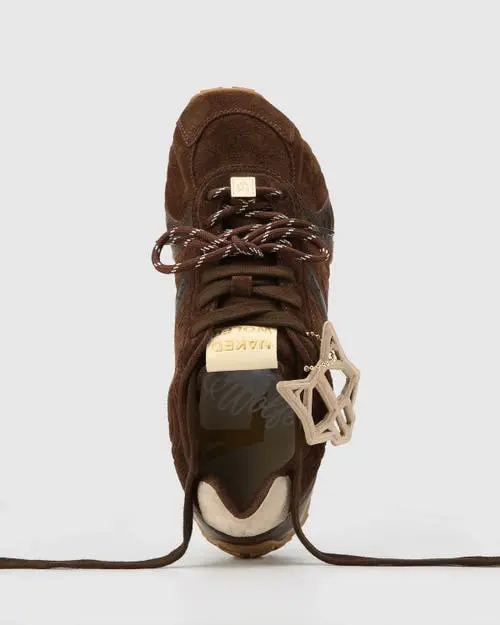 NAKED WOLFE Lapse Suede Sneakers - Brown