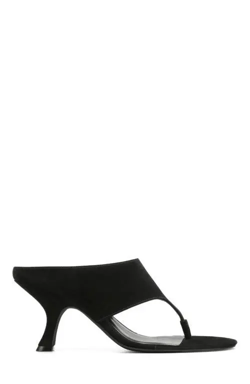 NAKED WOLFE Mercer Suede Mules - Black