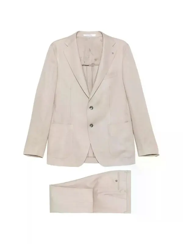 Tagliatore Single-breasted Suit - Neutrals