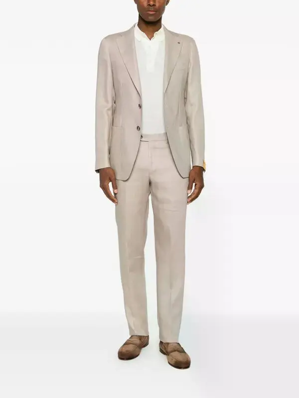 Tagliatore Single-breasted Suit - Neutrals