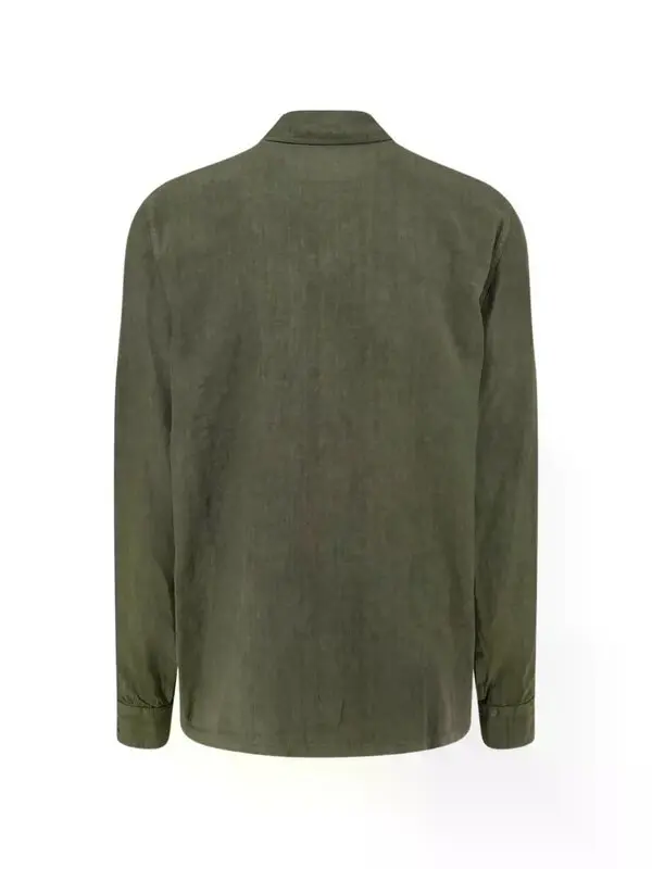 Aspesi Slub-texture Chest-pocket Shirt