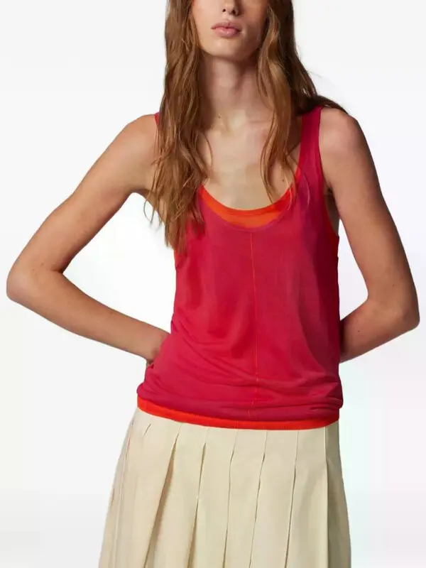 Paul Smith Layered Tank Top - Pink