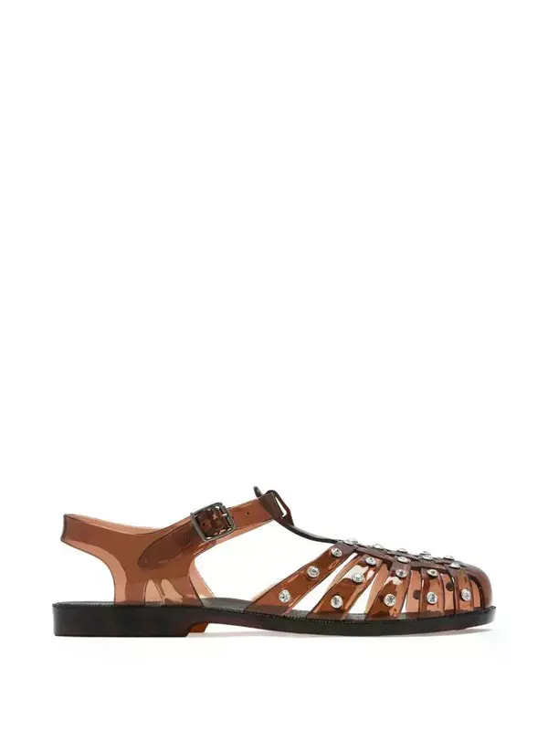 LOEFFLER RANDALL Rhys Caged Sandals - Brown