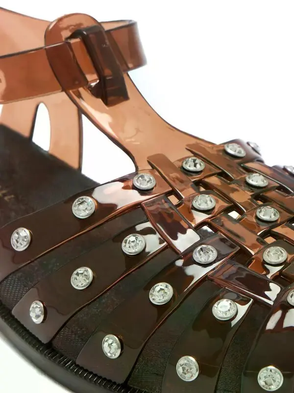 LOEFFLER RANDALL Rhys Caged Sandals - Brown