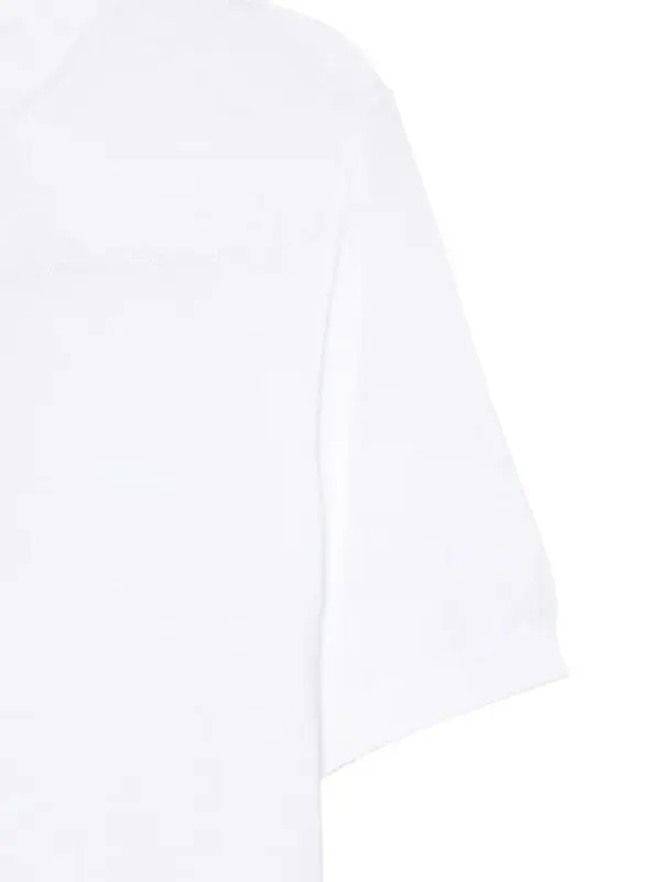 CENERE GB Fine-knit T-shirt - White