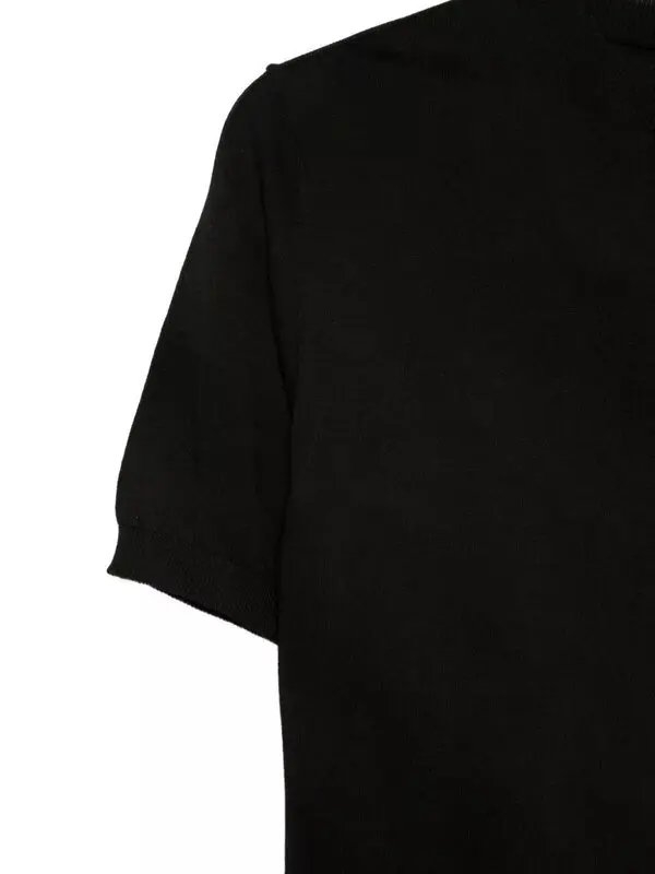 CENERE GB Fine-knit T-shirt - Black